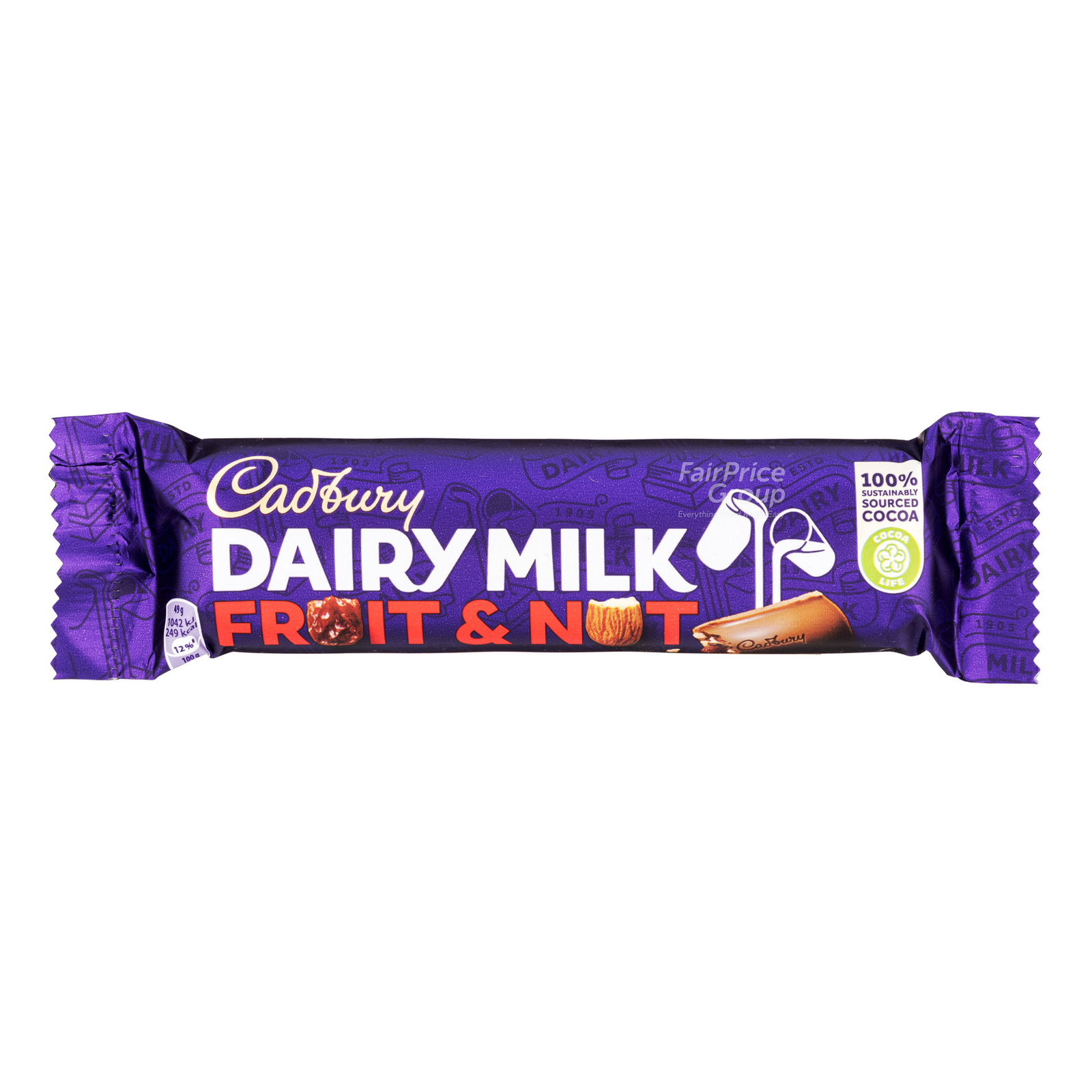 Fruit And Nut Cadbury Cadbury Chocolate Bars With Nuts Cadburys Fruit ...