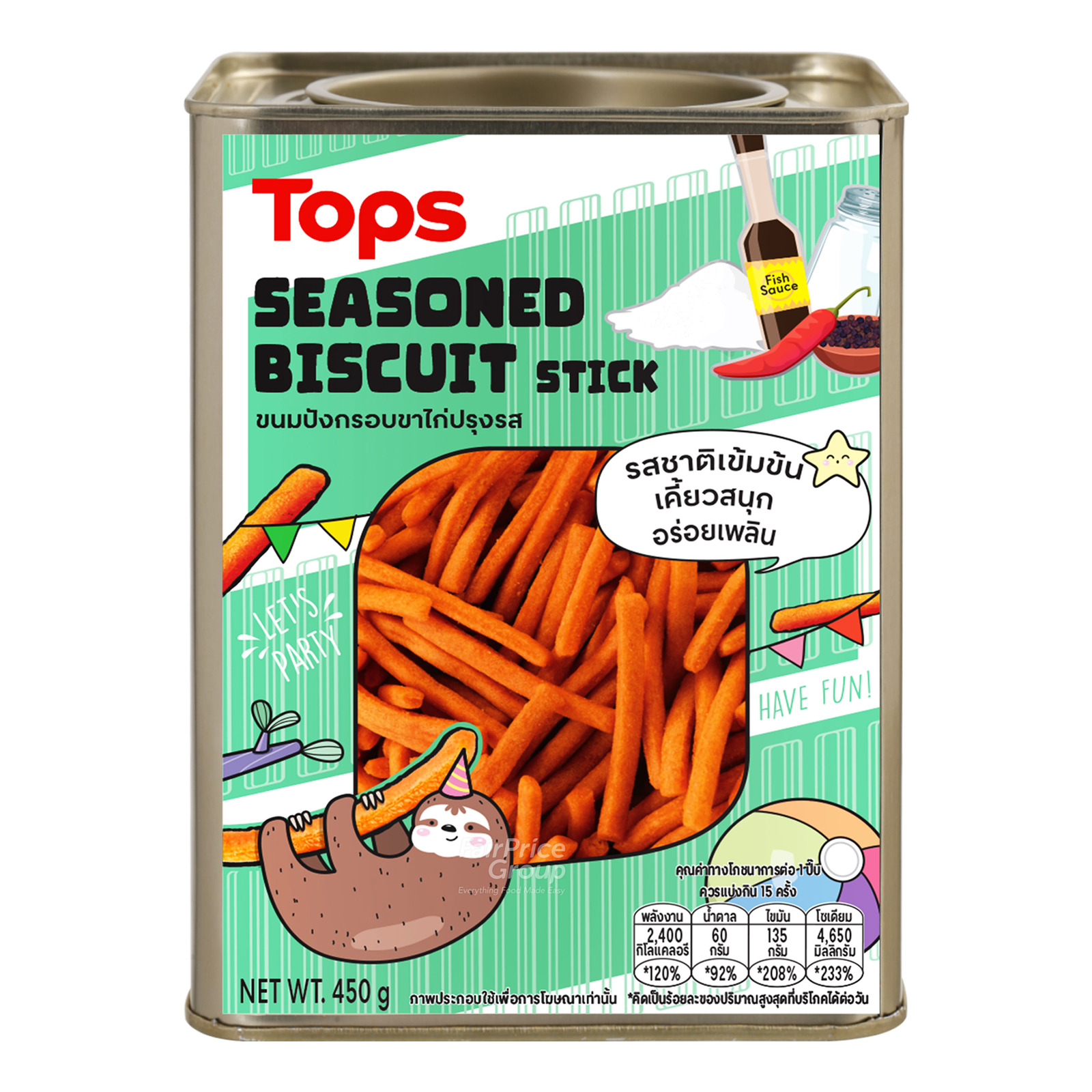 Tops Biscuits - Seasoned Biscuit Sticks | NTUC FairPrice