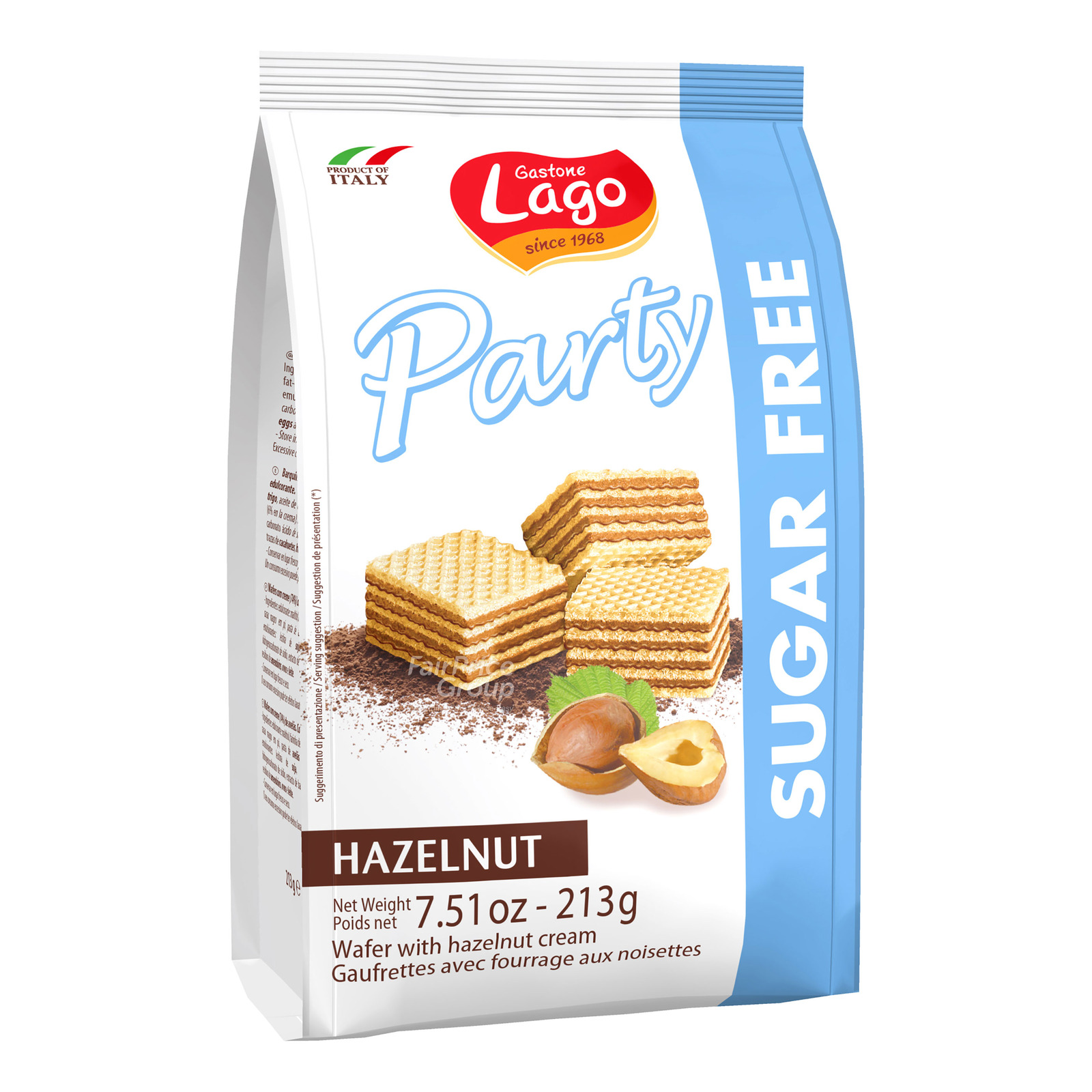 Lago Wafer Sugar Free - Hazelnut | NTUC FairPrice