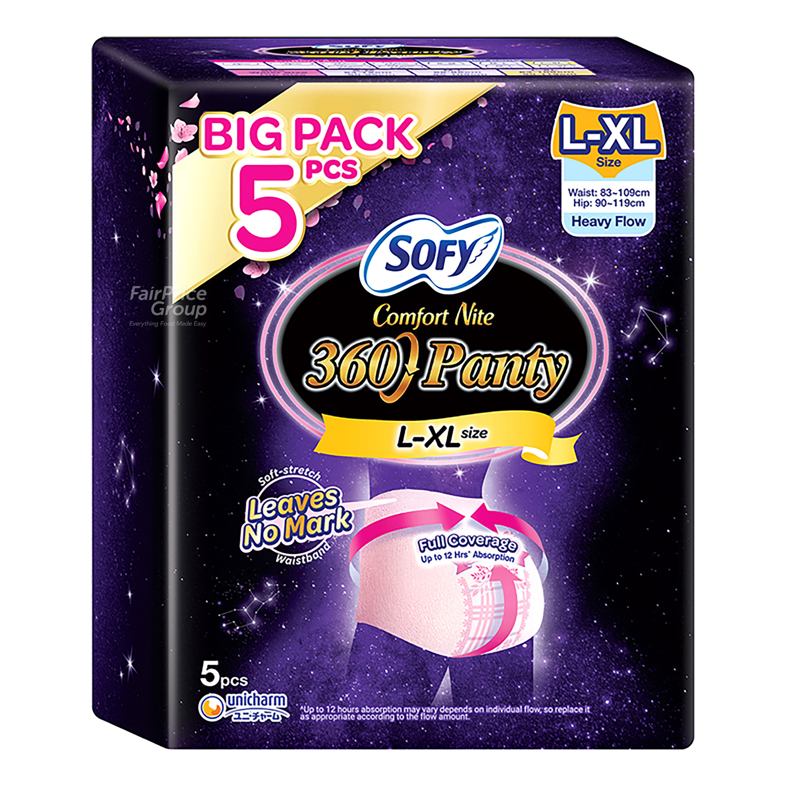 Sofy Comfort Nite 360 Panty - Size L - XL | NTUC FairPrice
