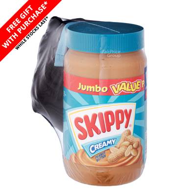 Skippy Peanut Butter Bundle Pack - Creamy + Crossbody Bag | NTUC FairPrice