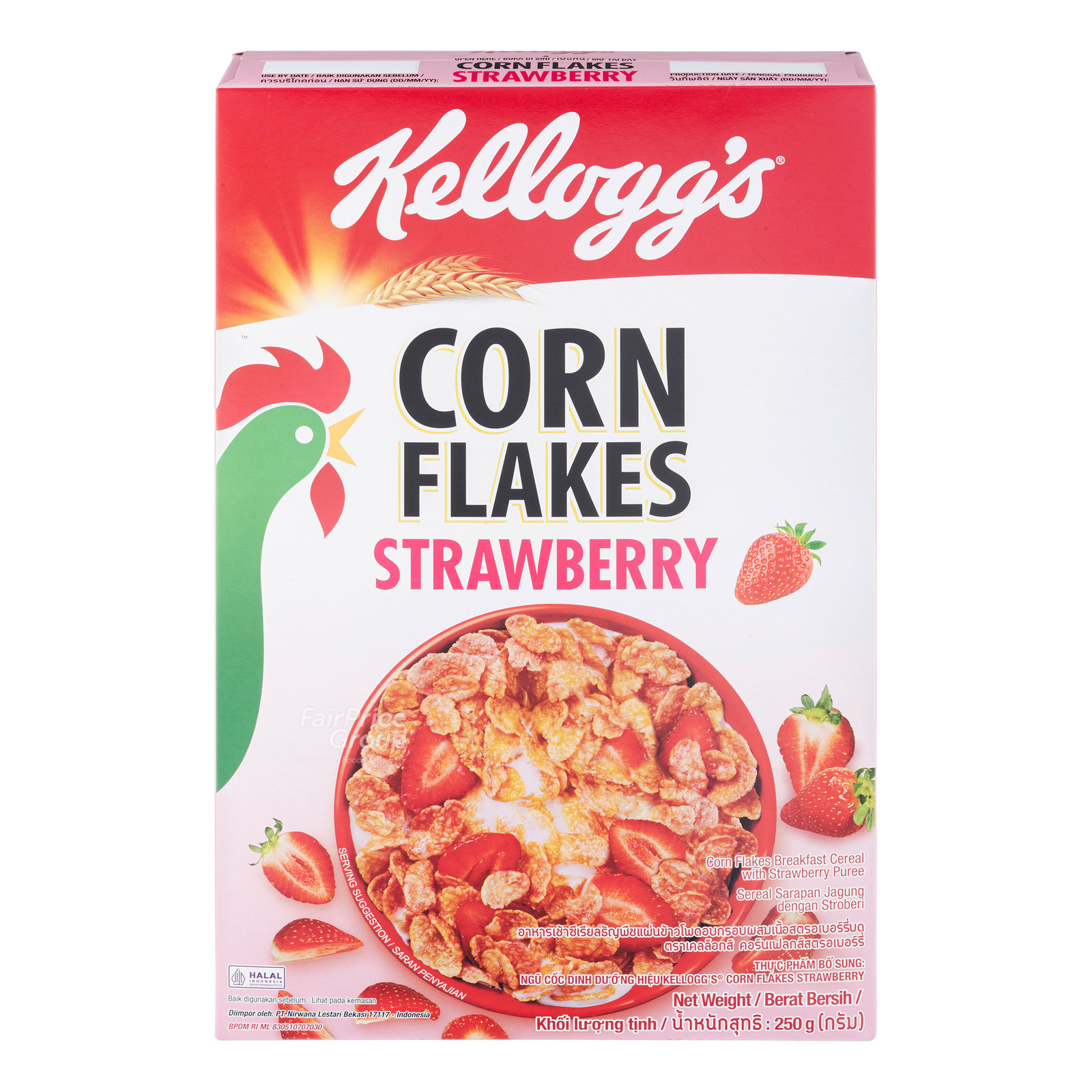 Kellogg's Cereal - Cornflakes (Strawberry) | NTUC FairPrice