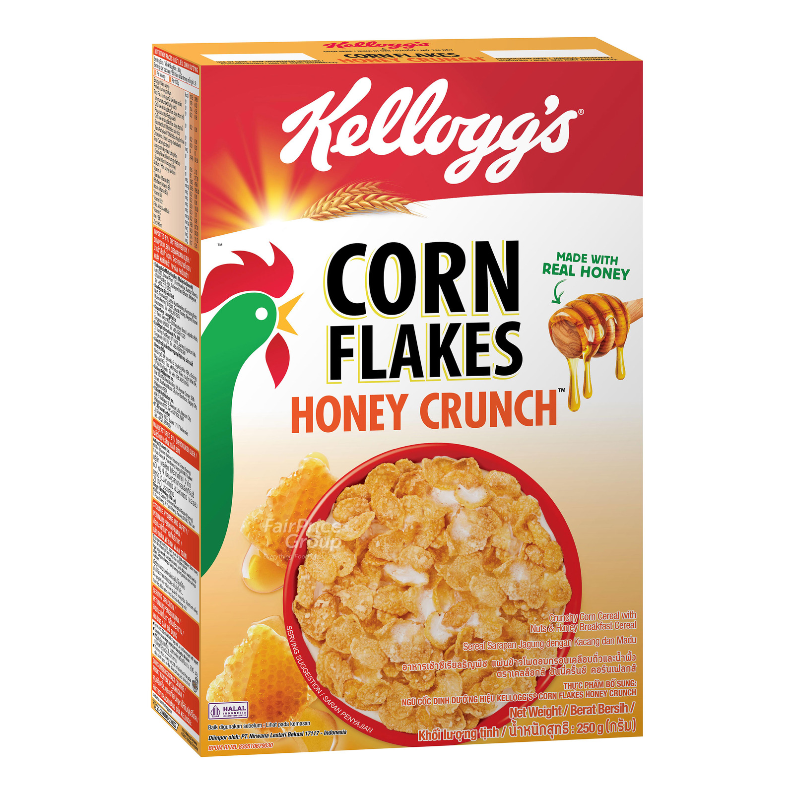 Kellogg's Cereal - Corn Flakes (Honey Crunch) | NTUC FairPrice