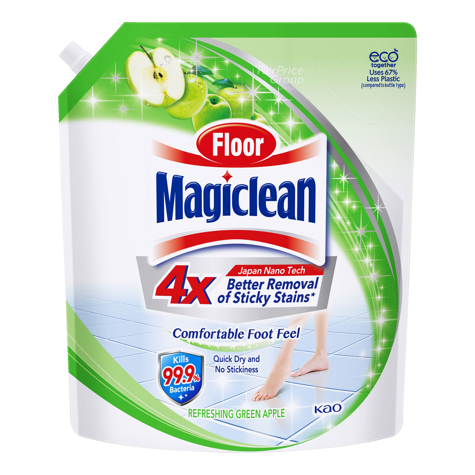 Magiclean Floor Cleaner - Green Apple | NTUC FairPrice