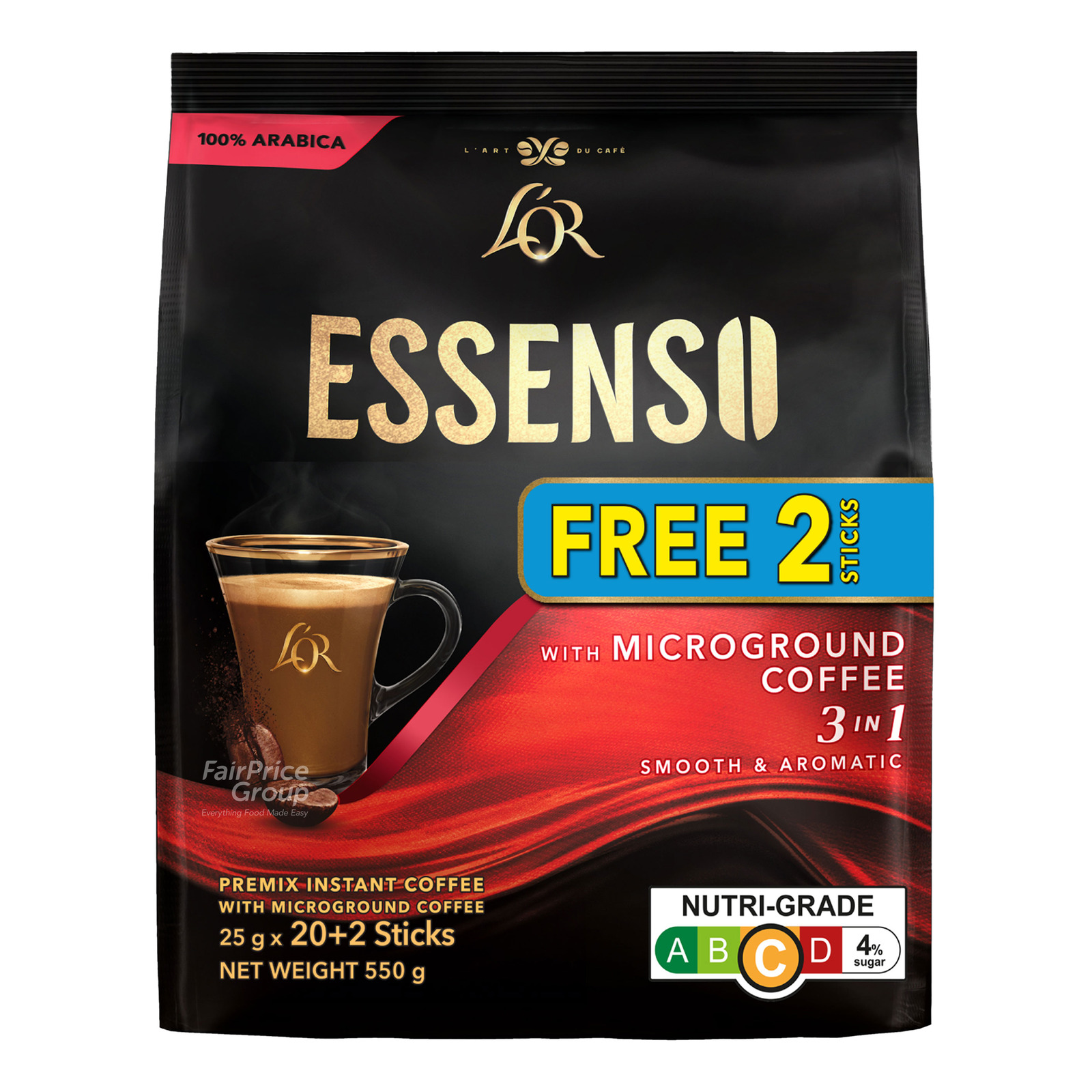 Lor Essenso 3 in 1 Instant Microground Coffee | NTUC FairPrice