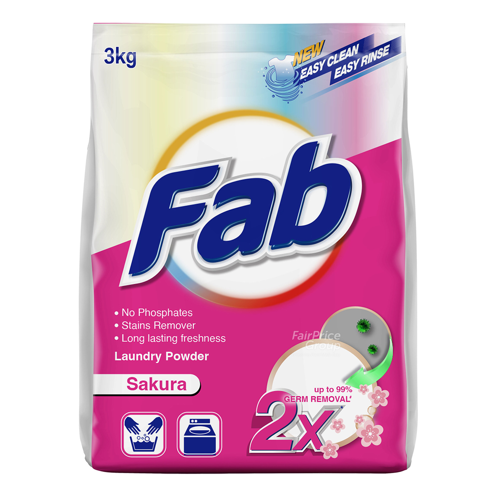 Fab Laundry Powder - Sakura | NTUC FairPrice