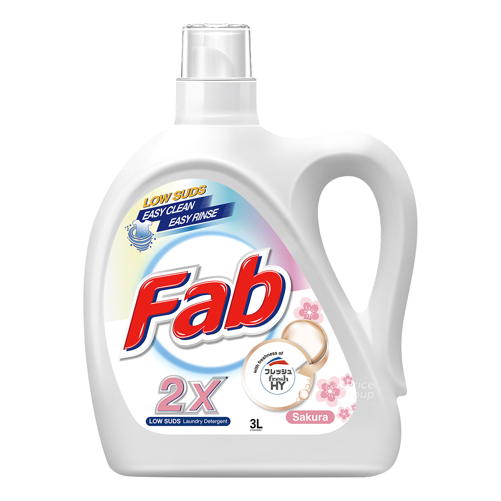 Fab 2x Low Suds Laundry Detergent - Sakura | NTUC FairPrice