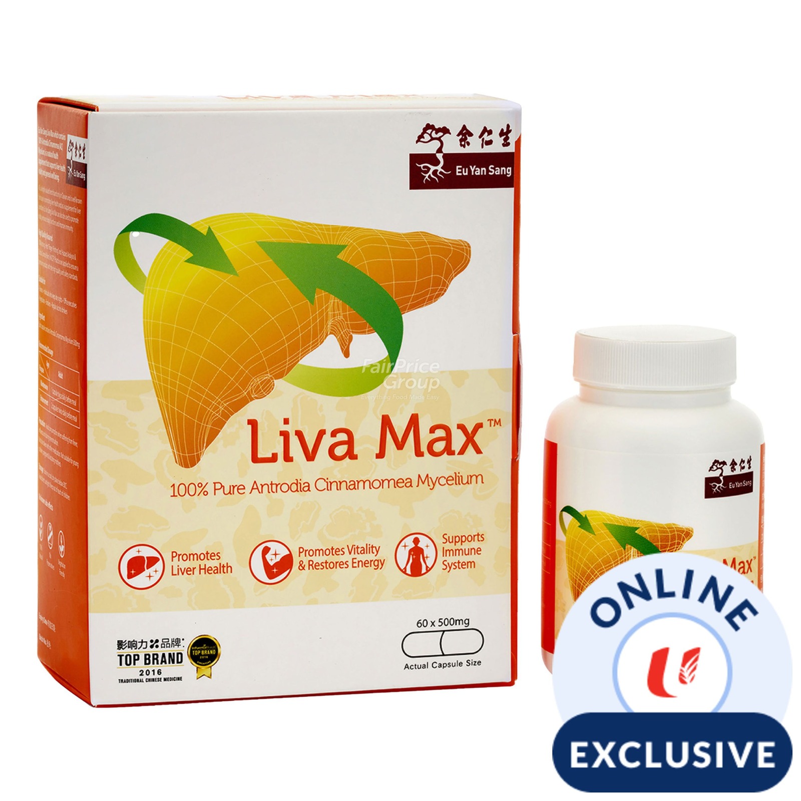 Eu Yan Sang Liva Max Capsules | NTUC FairPrice
