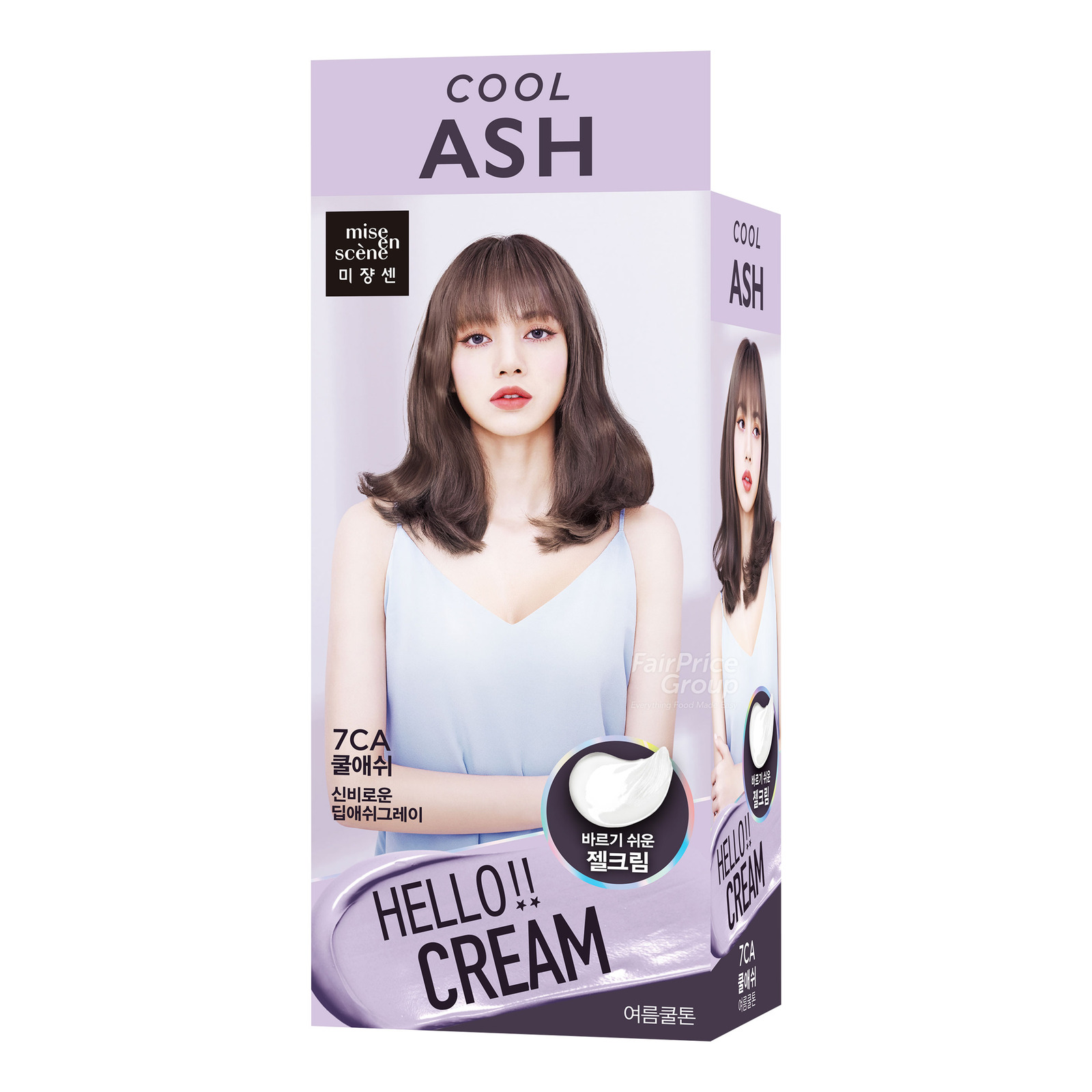 Mise En Scene Hello Cream 7CA - Cool Ash | NTUC FairPrice