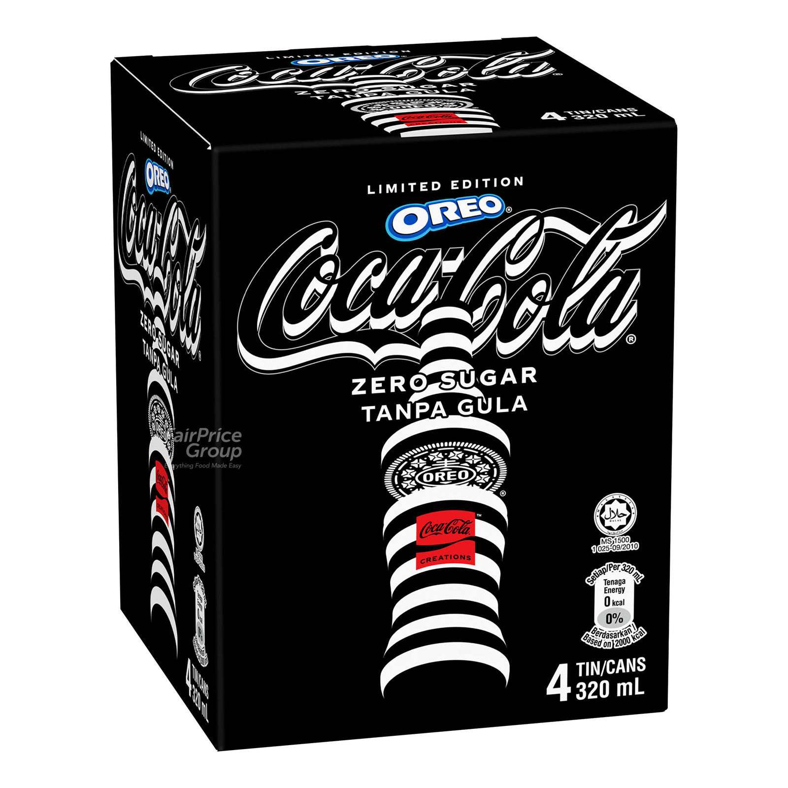 Coca-Cola Can Drink - Zero Sugar Oreo | NTUC FairPrice