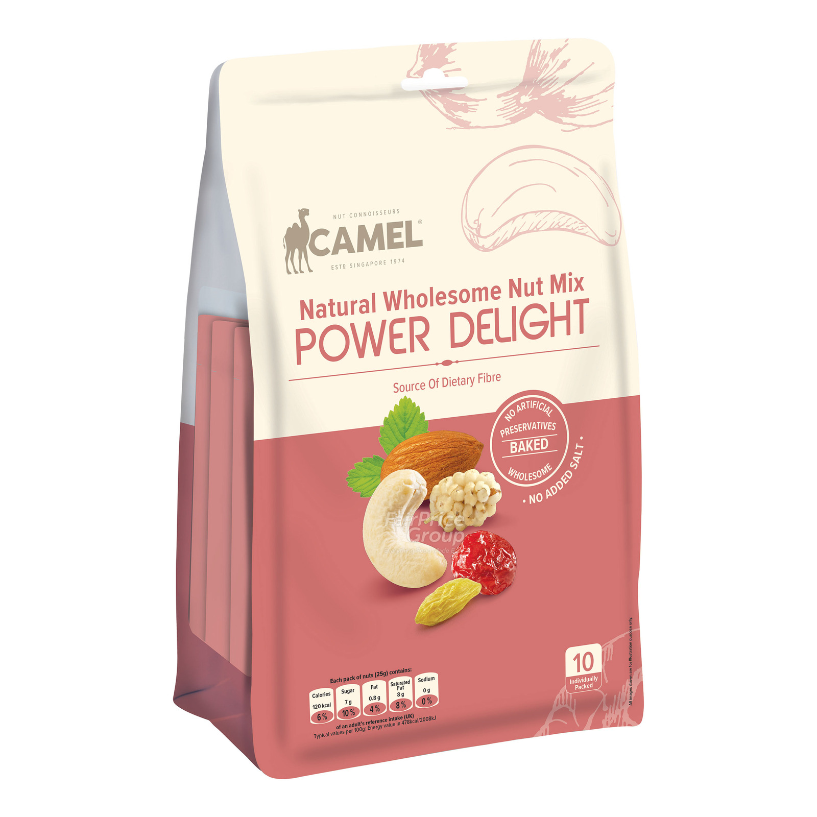 Camel Natural Wholesome Nut Mix - Power Delight | NTUC FairPrice