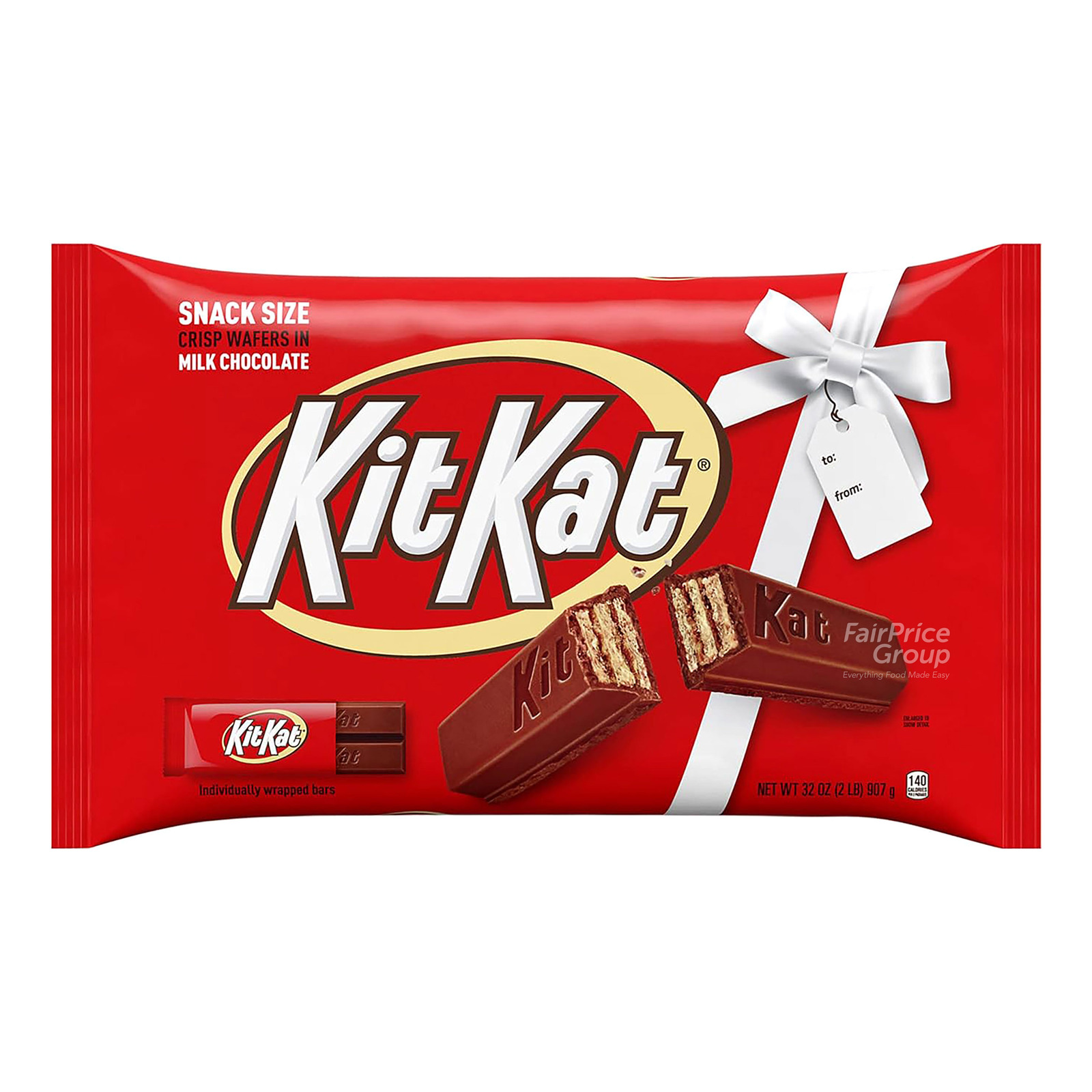Nestle Kit Kat Milk Chocolate Wafer - Snack Size | NTUC FairPrice