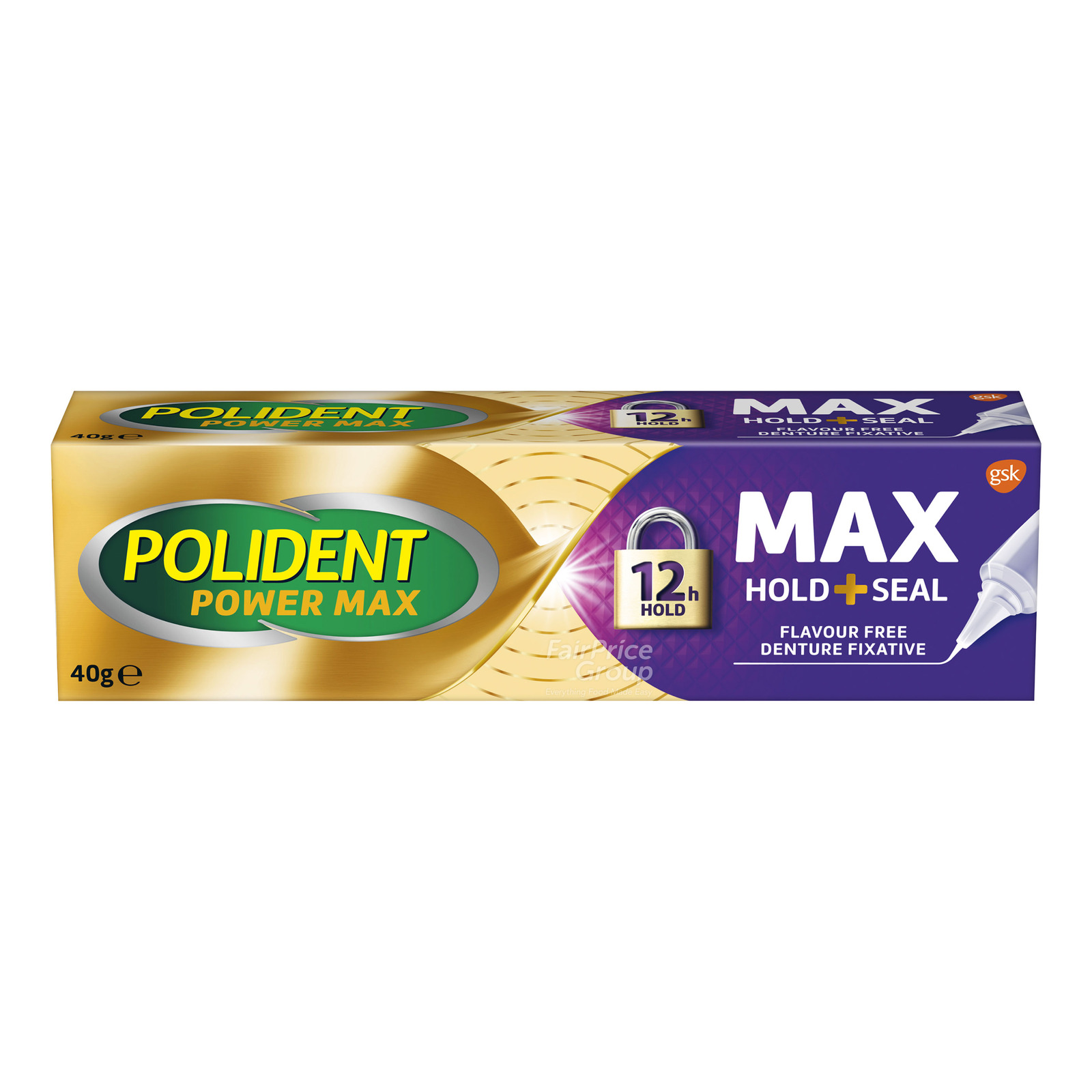 Polident Max Hold & Seal Adhesive | NTUC FairPrice