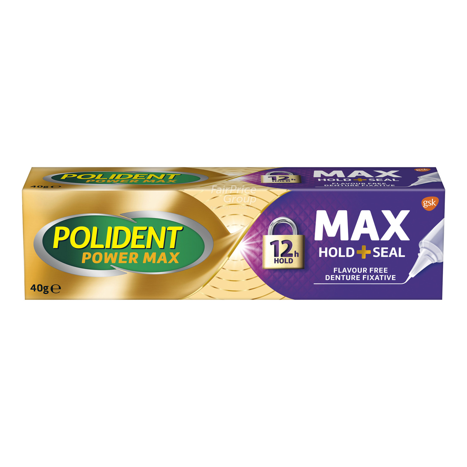 Polident Max Hold & Seal Adhesive | NTUC FairPrice