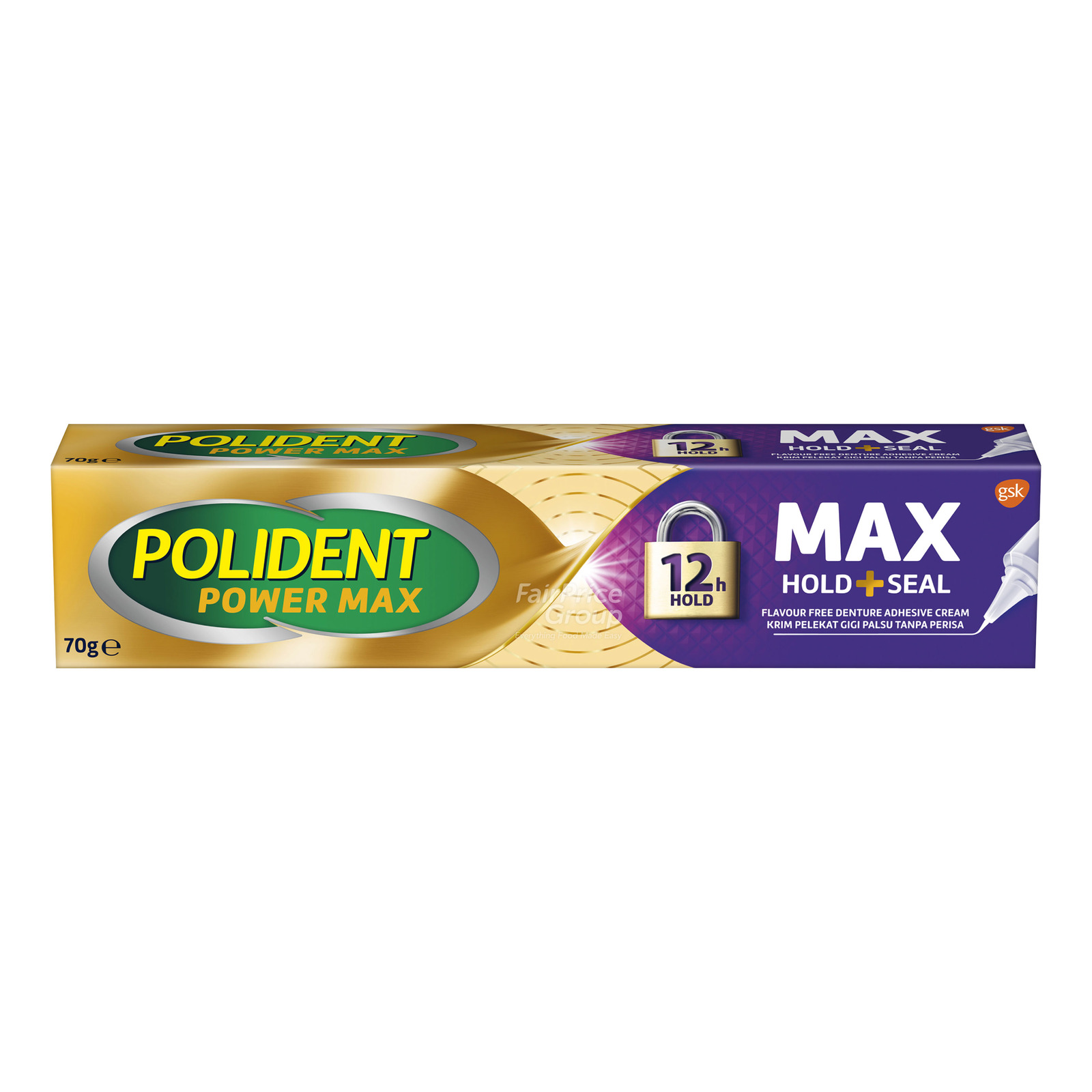 Polident Max Hold & Seal Adhesive | NTUC FairPrice
