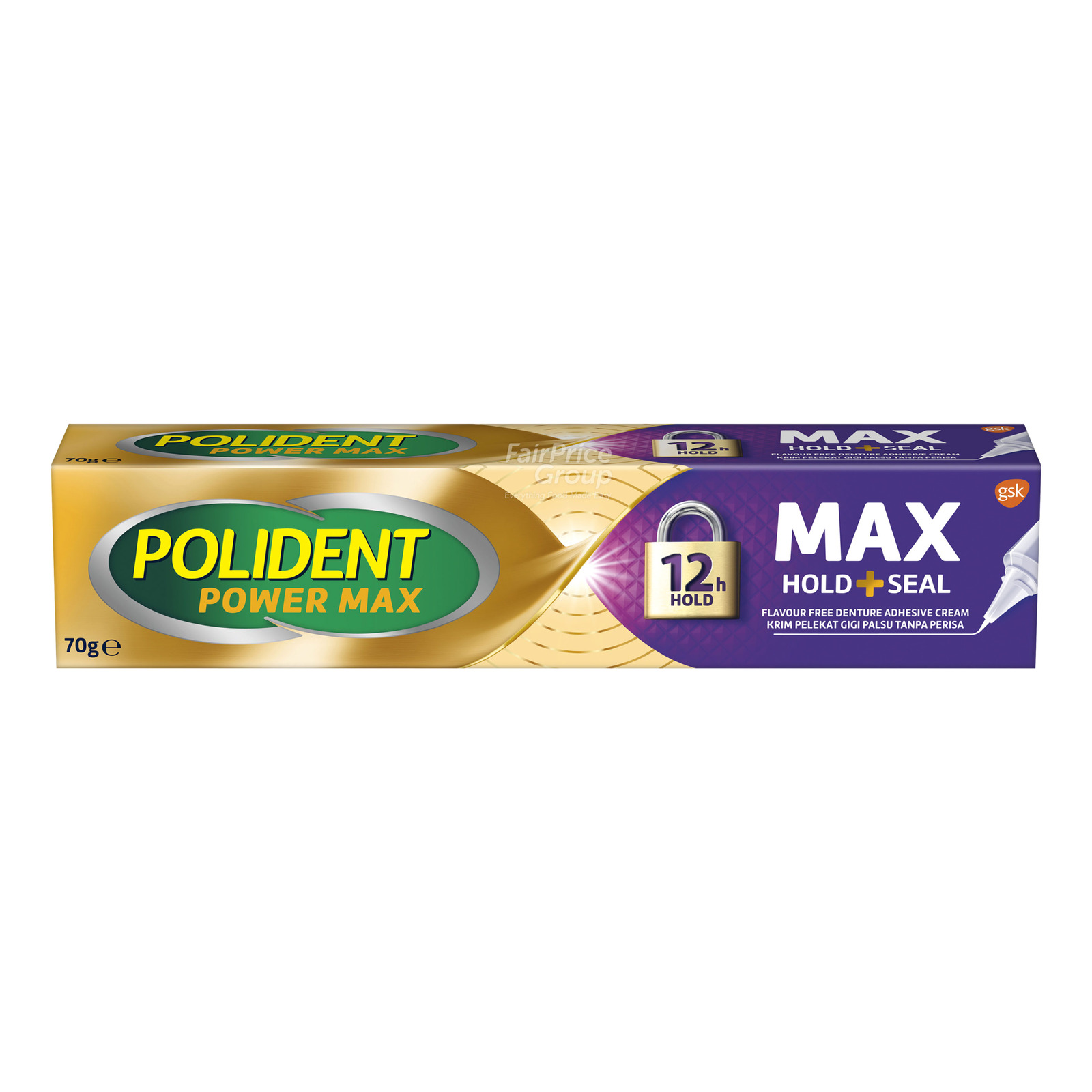 Polident Max Hold & Seal Adhesive | NTUC FairPrice