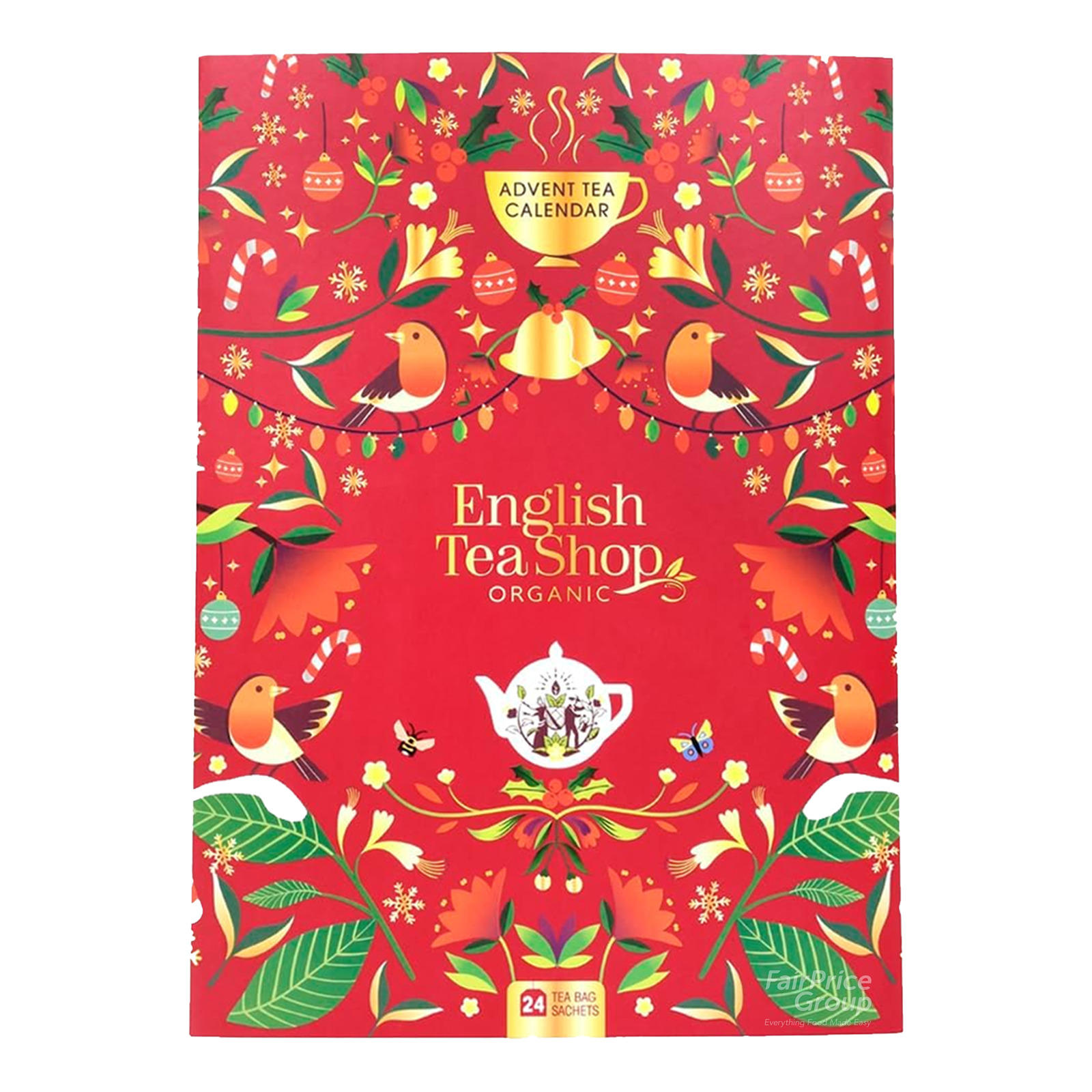English Tea Shop Advent Calendar - Sachet Red Book Style | NTUC FairPrice