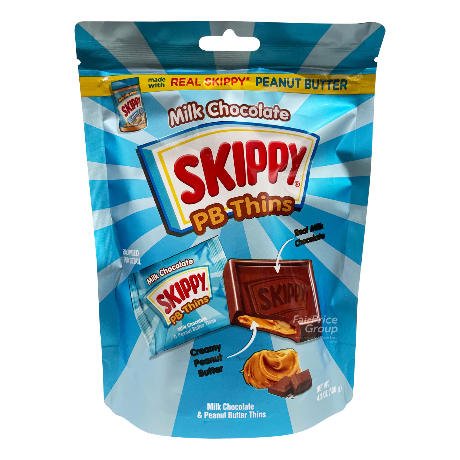 Skippy Peanut Butter Chocolate - Squares | NTUC FairPrice
