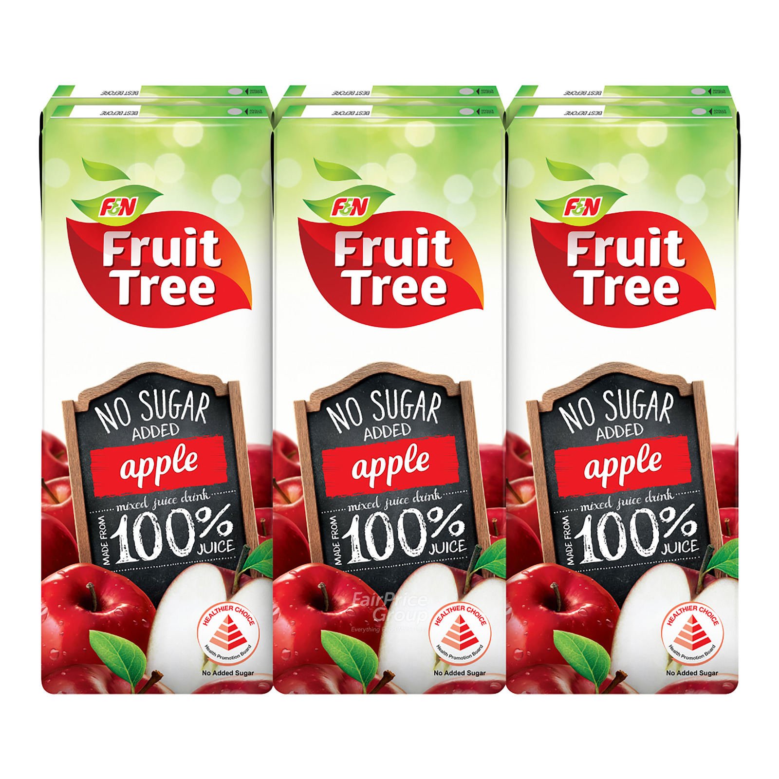 F & N Fruit Tree Packet Drink - Apple Juice | NTUC FairPrice