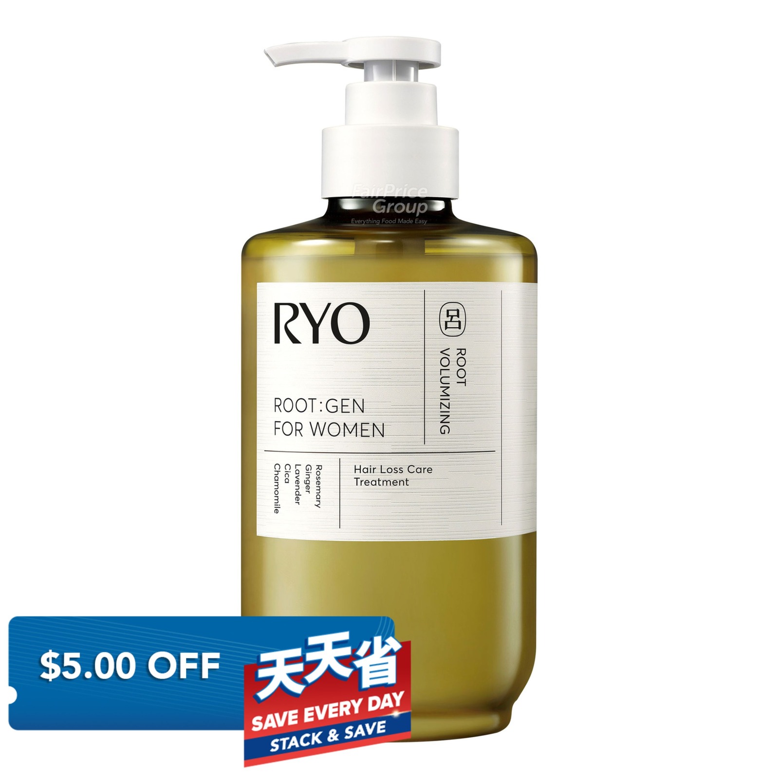 Ryo Root Gen Hair Loss Care for Women - Treatment | NTUC FairPrice
