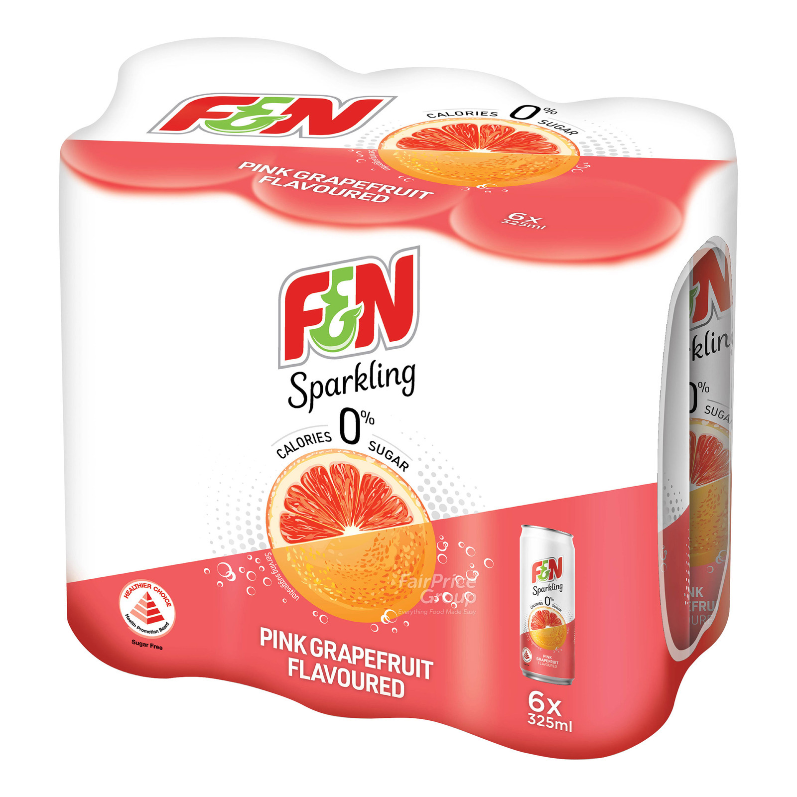 F & N Sparkling Zero Can - Grapefruit | NTUC FairPrice