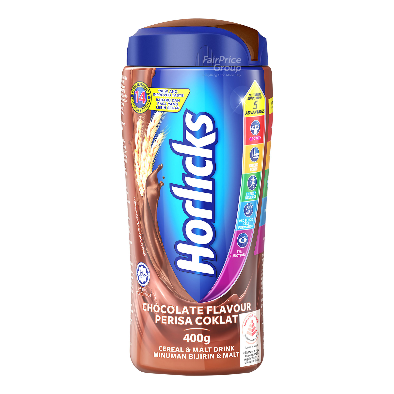 Horlicks Instant Malted Drink Powder - Chocolate | NTUC FairPrice