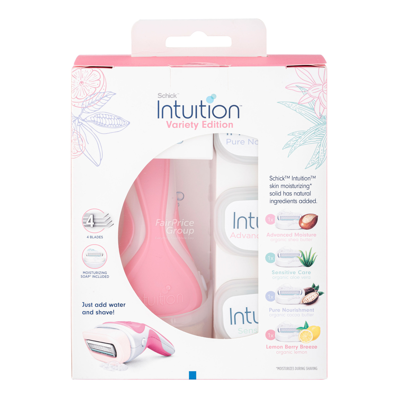 Schick Intuition Razor Set - Variety Edition | NTUC FairPrice