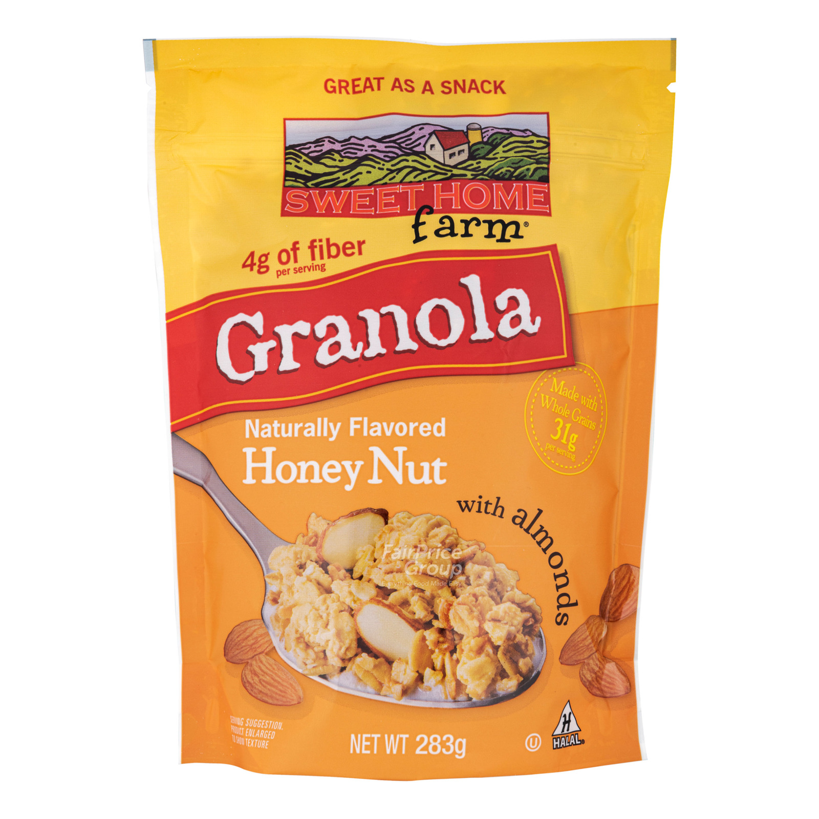 Sweet Home Farm Granola - Honey Nuts with Almonds | NTUC FairPrice