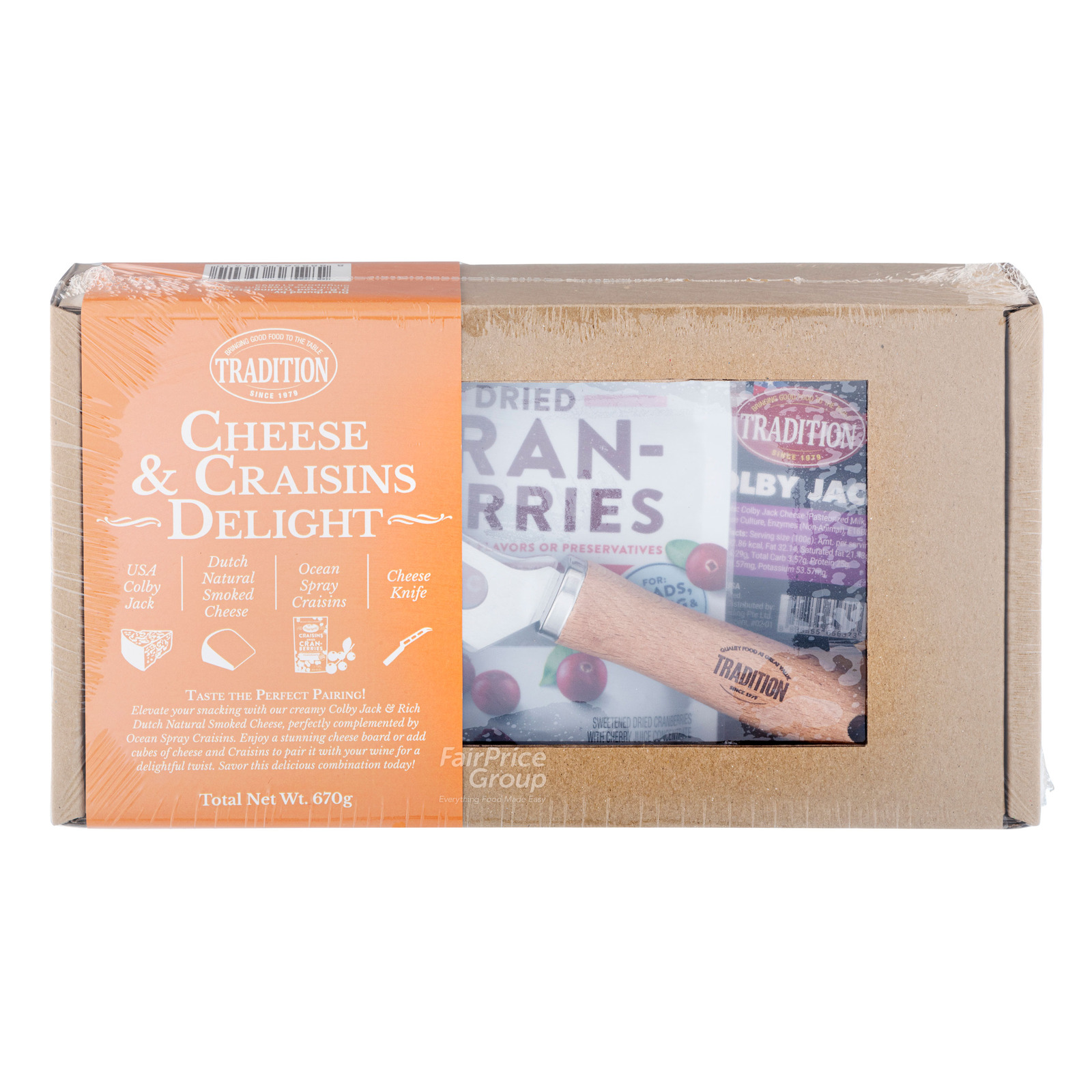 Tradition Cheese & Craisins Delight | NTUC FairPrice