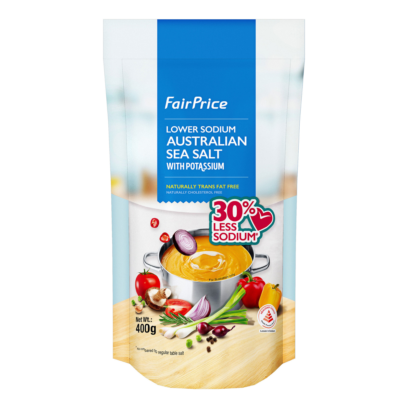 Fairprice Lower Sodium Salt with Potassium | NTUC FairPrice