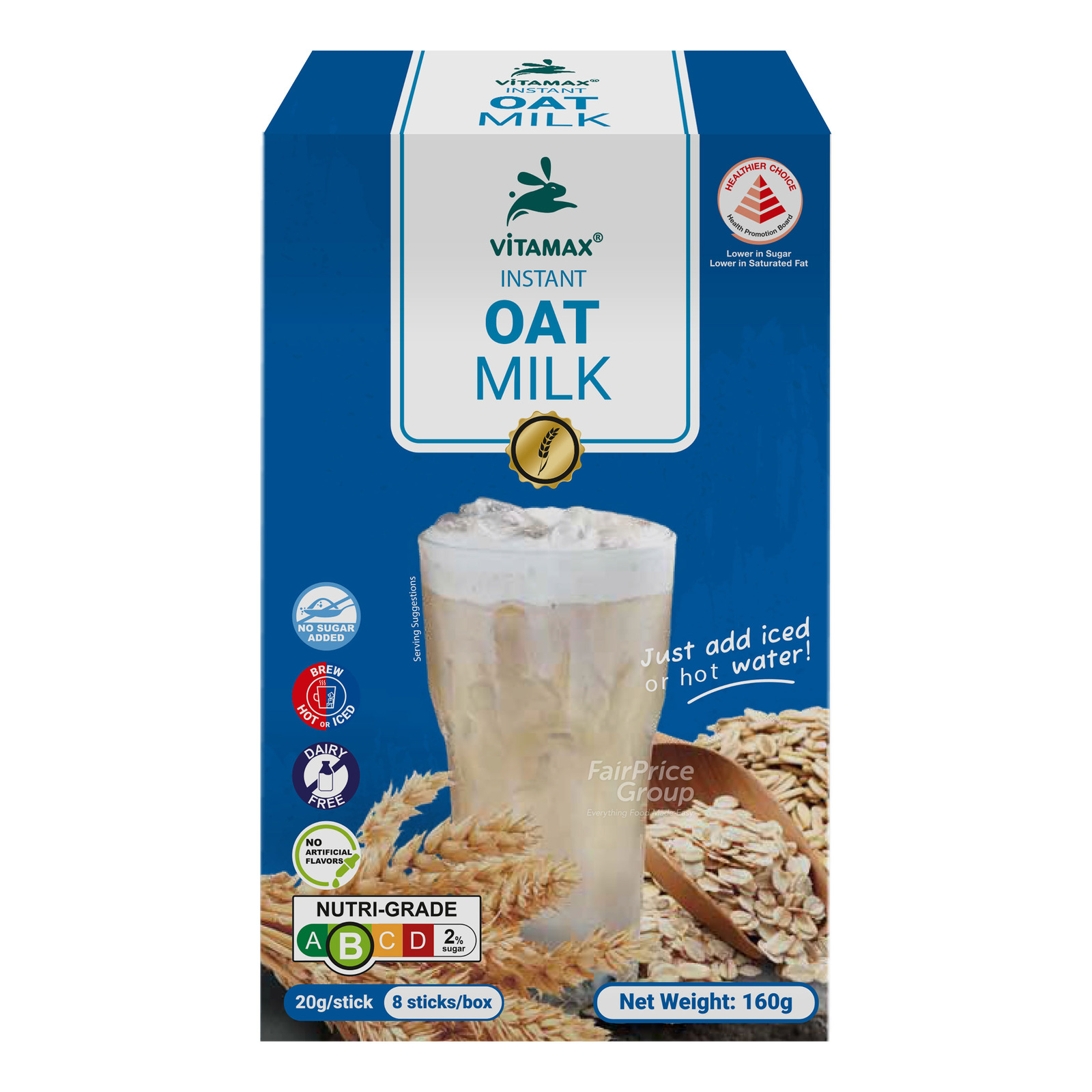 Vitamax Instant Oat Milk | NTUC FairPrice