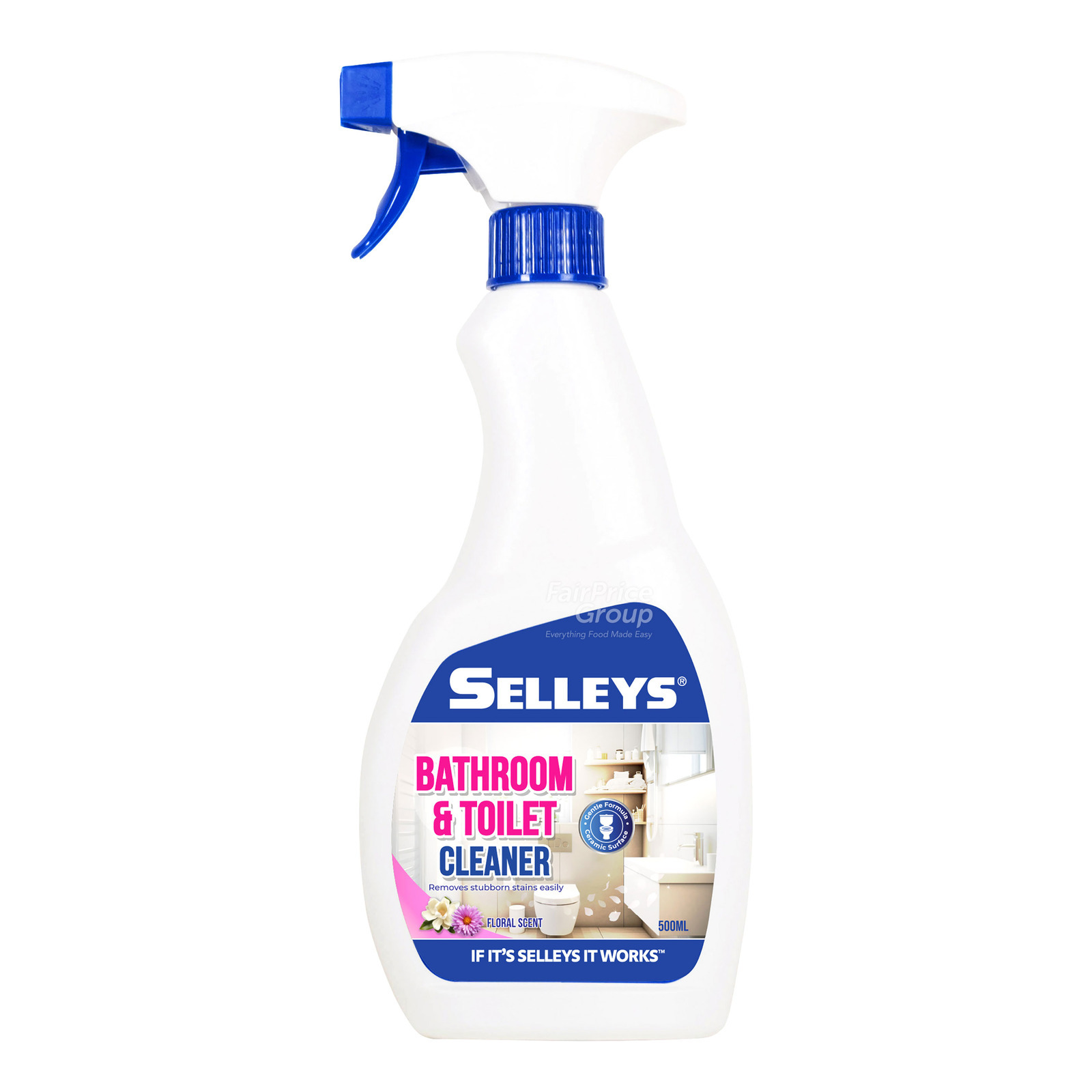 Selleys Bathroom & Toilet Cleaner - Floral | NTUC FairPrice