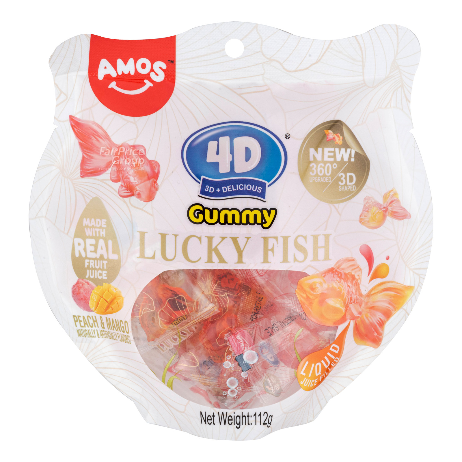 Amos 4D Gummy Lucky Fish | NTUC FairPrice