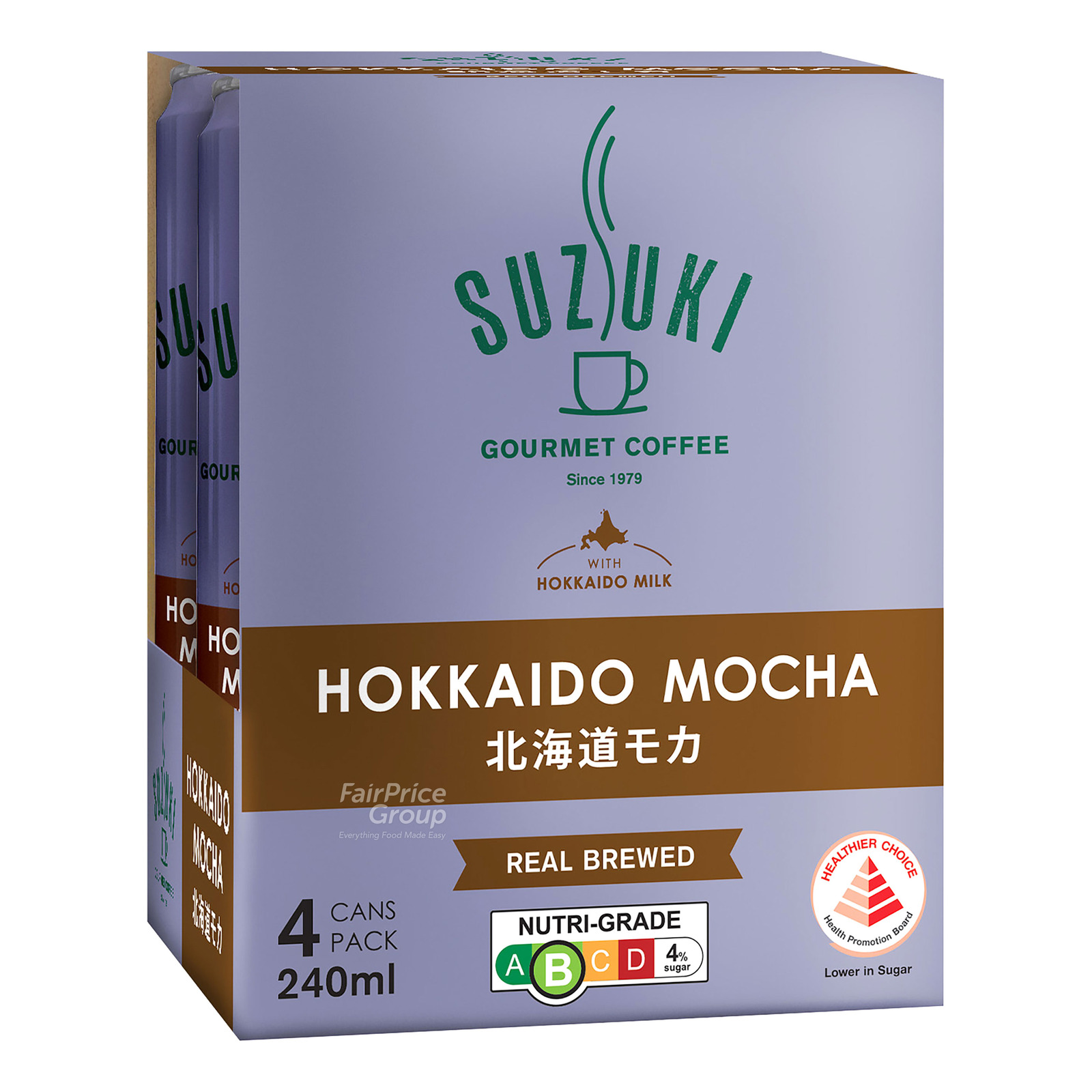 Suzuki Hokkaido Coffee Can Drink - Mocha | NTUC FairPrice