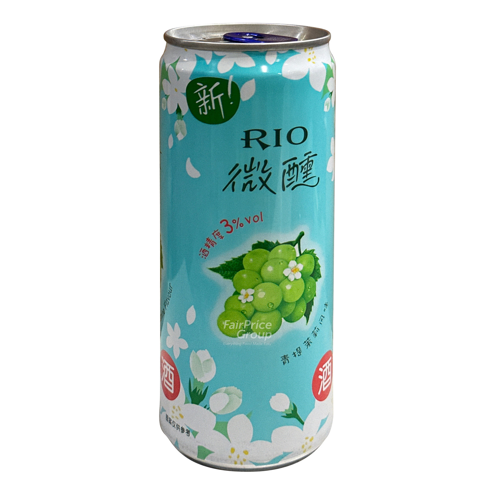 Rio Cocktail Can - Green Grape & Jasmine | NTUC FairPrice