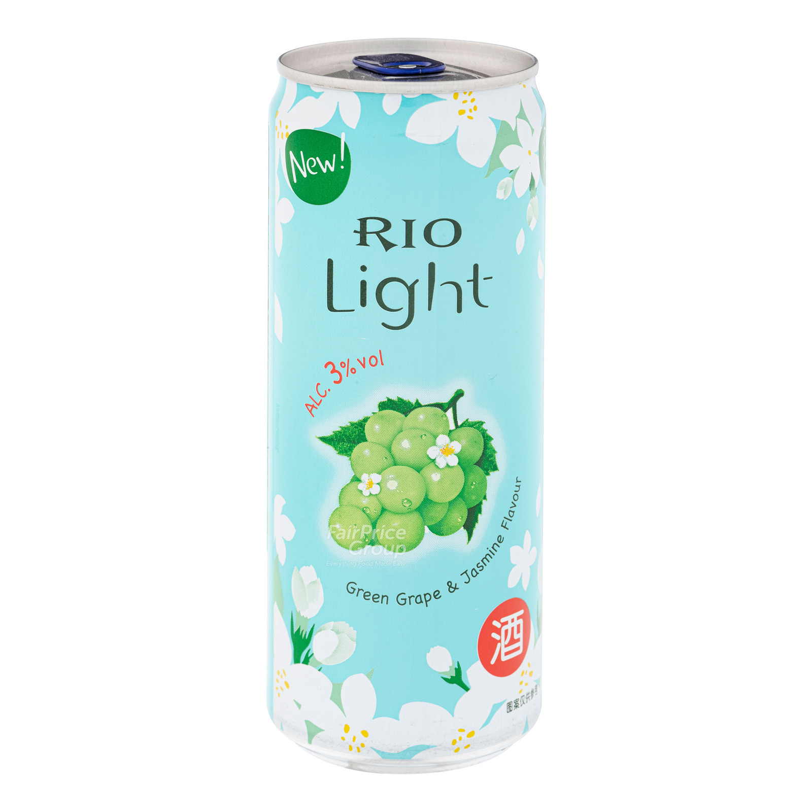Rio Light Cocktail Can - Green Grape & Jasmine Vodka Flavour | NTUC ...