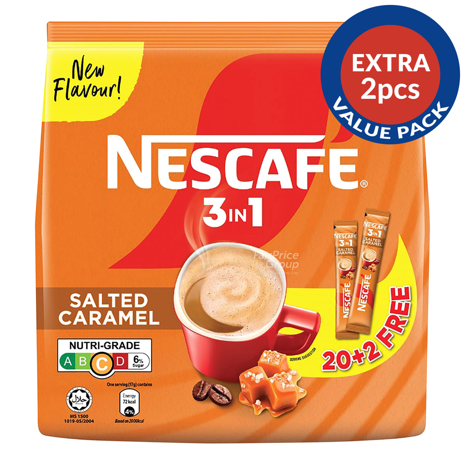 Nescafe 3 in 1 Instant Coffee - Salted Caramel | NTUC FairPrice