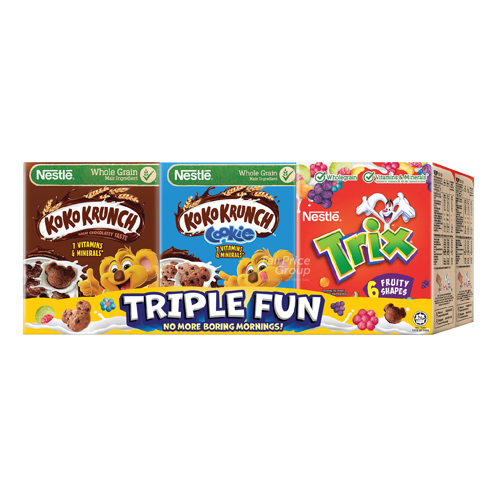 Nestle Cereal - Triple Fun Pack | NTUC FairPrice