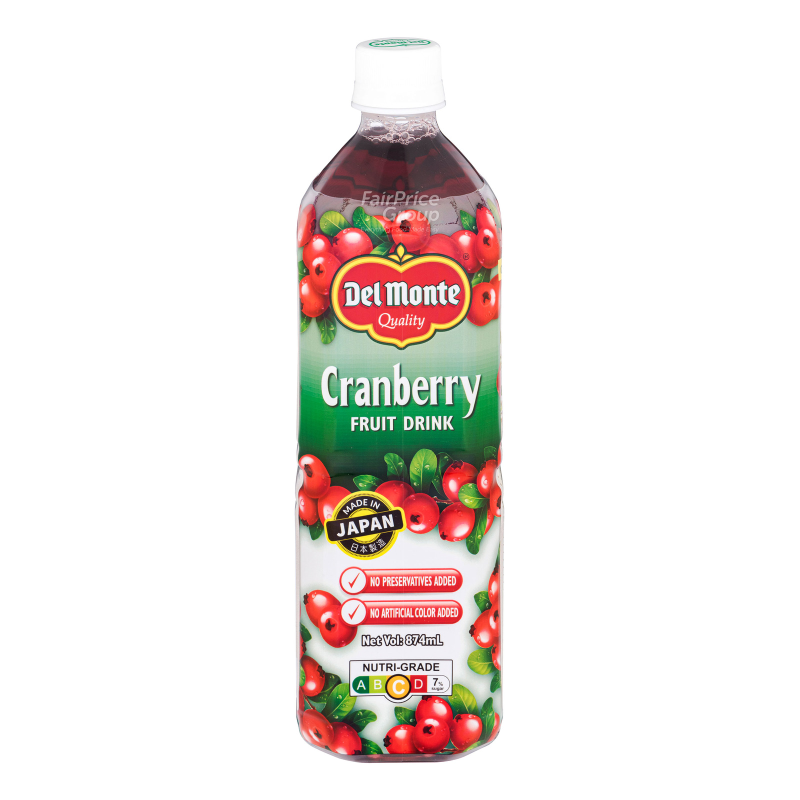 Del Monte Cranberry Fruit Drink | NTUC FairPrice