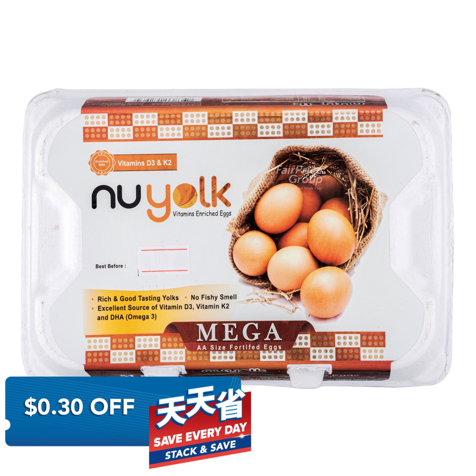 Nuyolk Mega Eggs | NTUC FairPrice