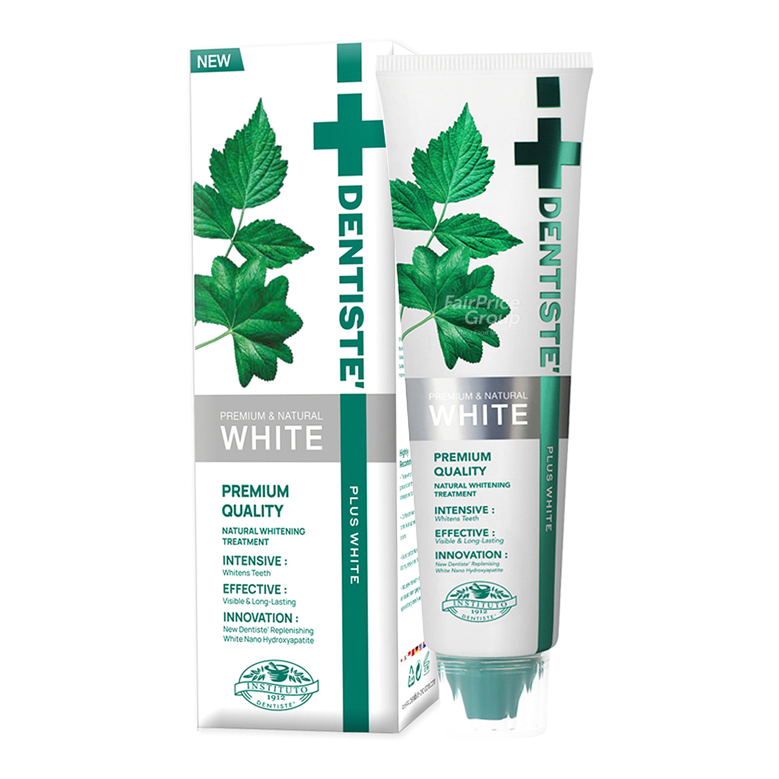Dentiste Premium & Natural White Toothpaste - White | NTUC FairPrice