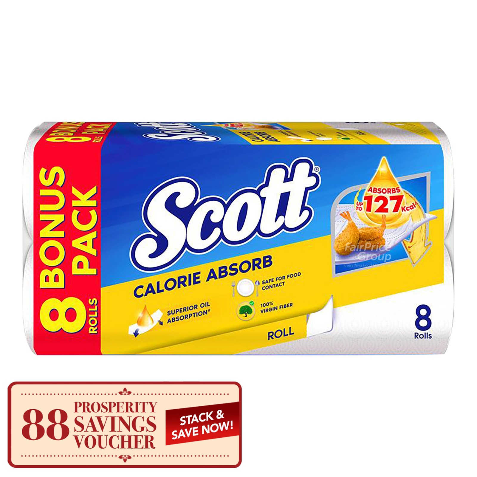 Scott Kitchen Towel - Calorie Absorb | NTUC FairPrice