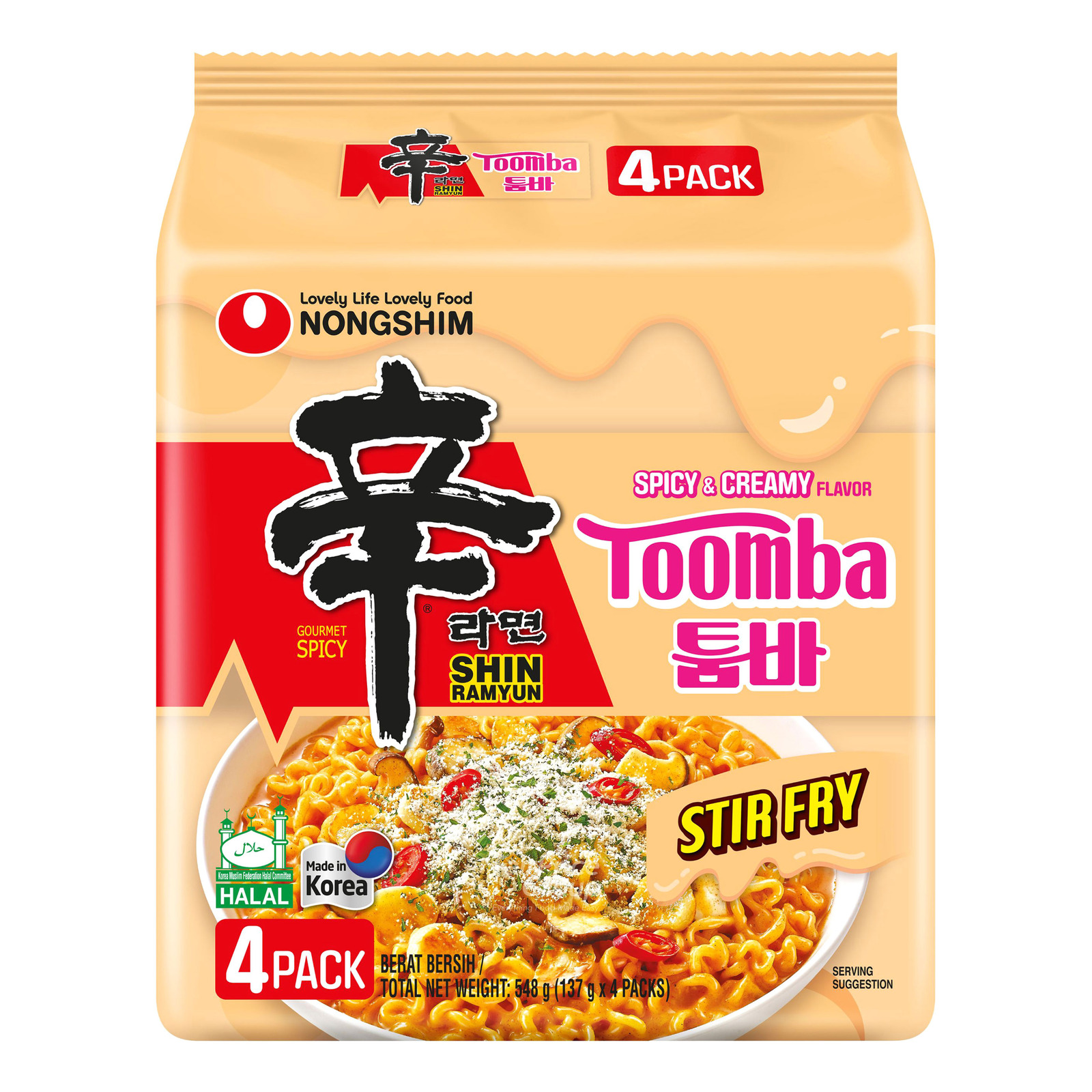 Nongshim Shin Ramyun Instant Noodle - Stir Fry Toomba | NTUC FairPrice