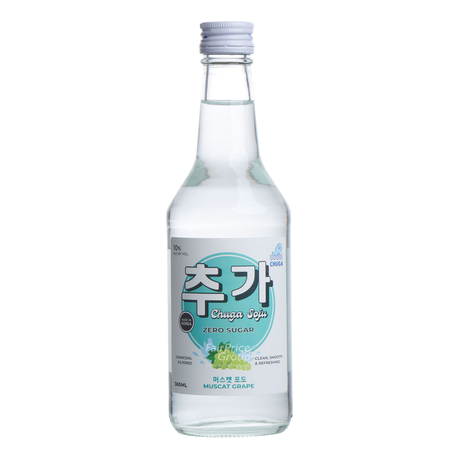 Chuga Zero Sugar Muscat Grape Soju | NTUC FairPrice