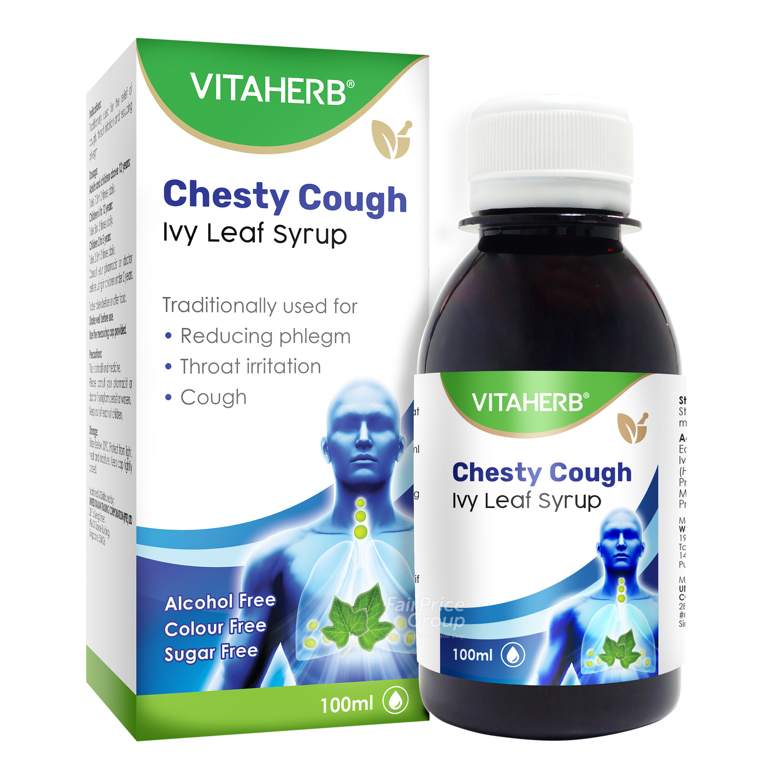 Vita Herb Chesty Cough Ivy Leaf Syrup | NTUC FairPrice