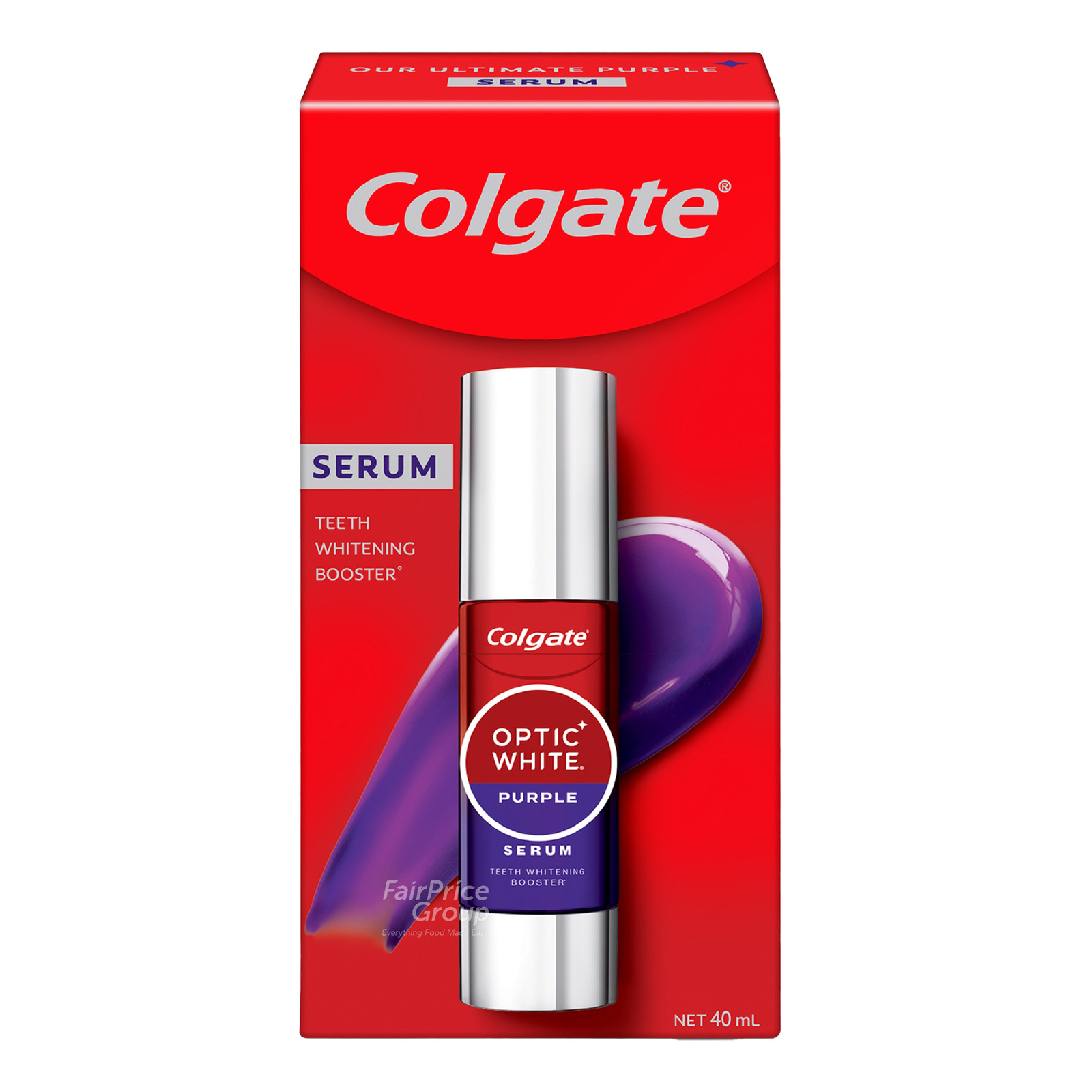 Colgate Optic White Purple Serum | NTUC FairPrice