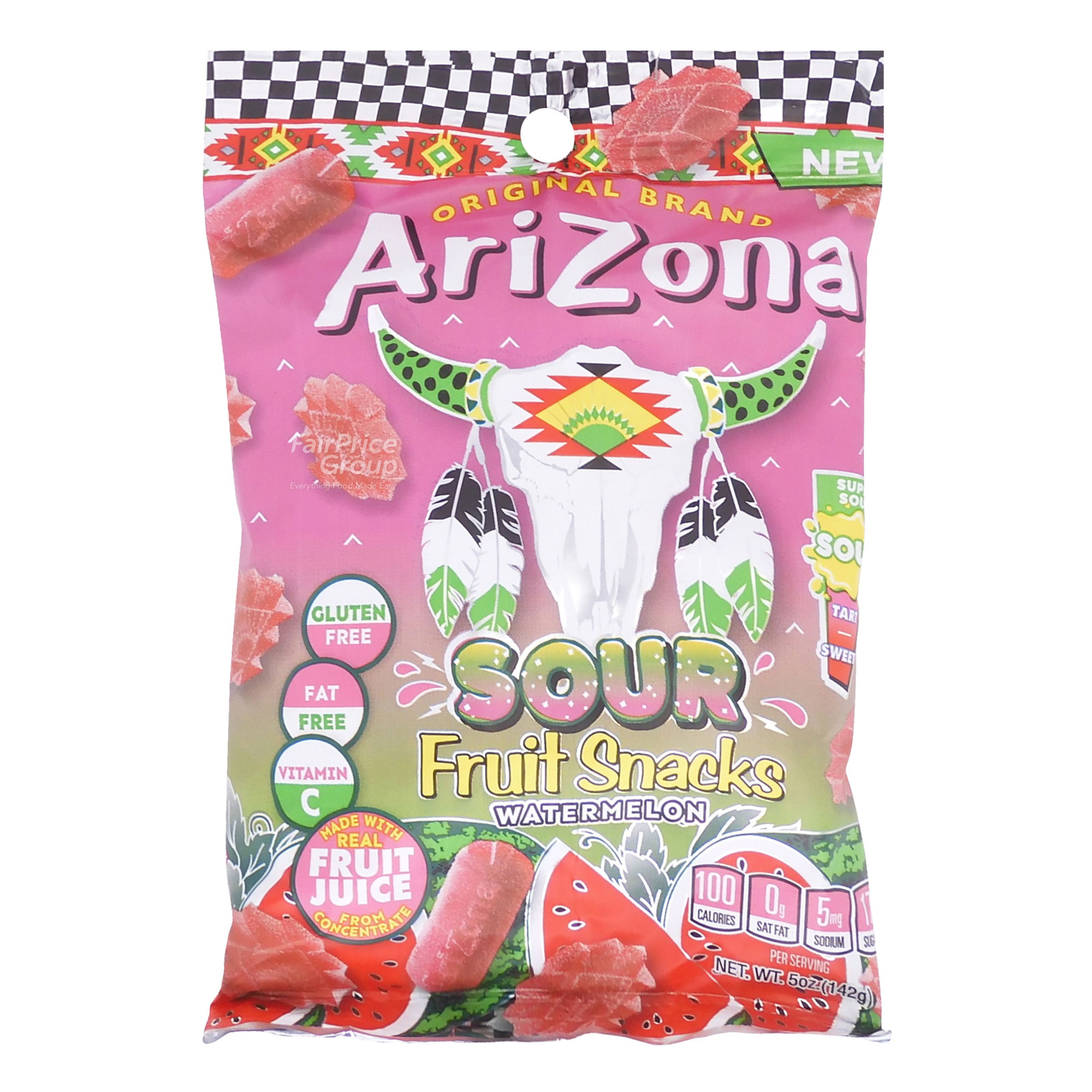 Arizona Sour Fruit Snacks Candy - Watermelon | NTUC FairPrice