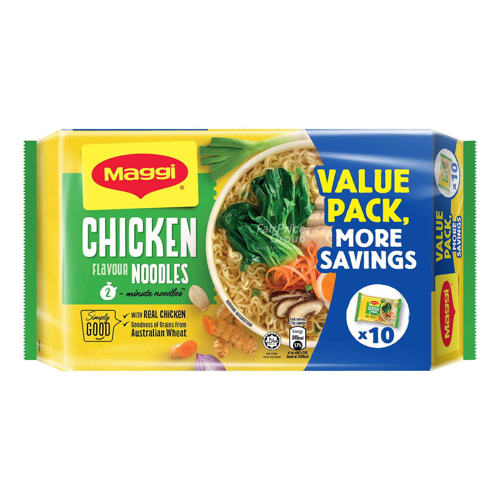 Maggi 2-Minute Instant Noodles - Chicken (Value Pack) | NTUC FairPrice