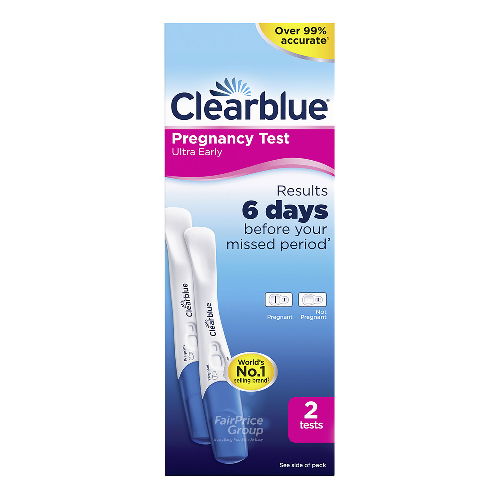 Clearblue Ultra Early Pregnancy Test | NTUC FairPrice