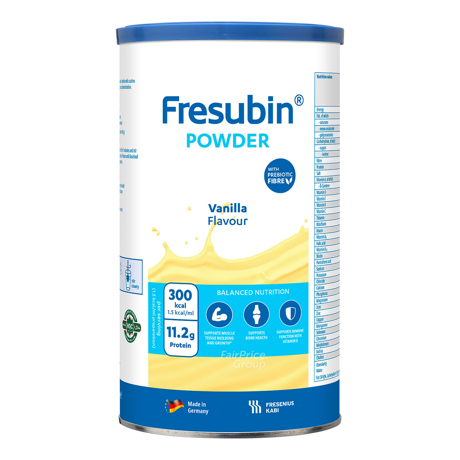 Fresubin Adult Milk Powder - Vanilla | NTUC FairPrice